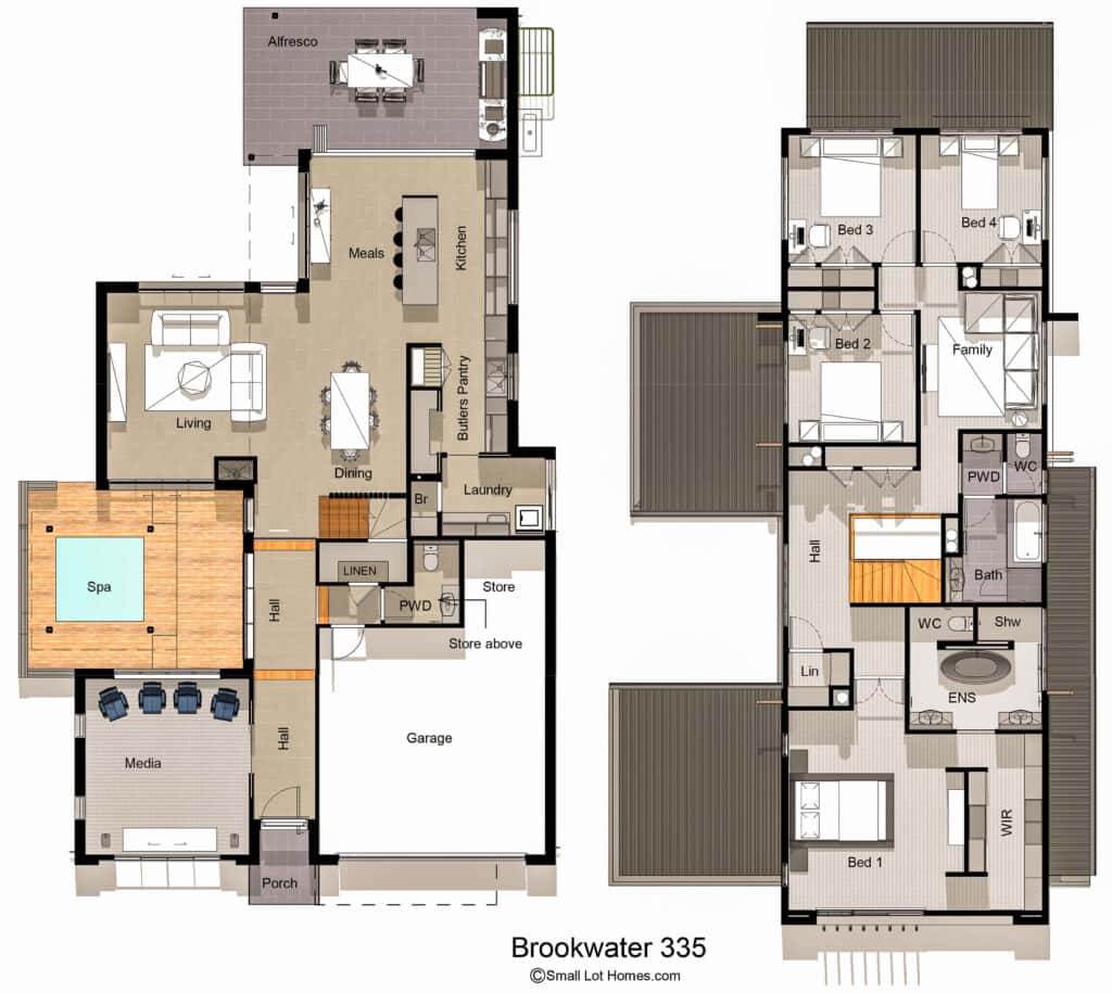 Brookwater Collection - Small Lot Homes